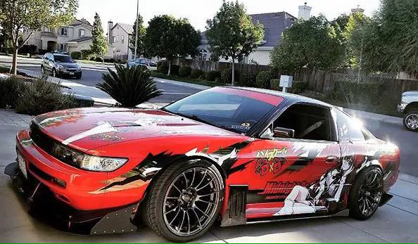 Craft Square Carbon Mirror Set - Great Touring Competition Mirrors JDM ...