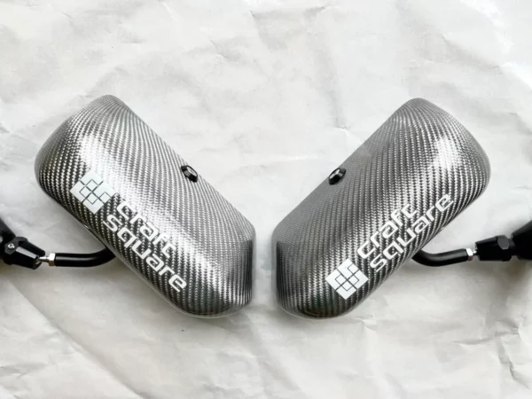 Craft Square Touring Competition Mirrors TCA-F/W Silver Carbon ...