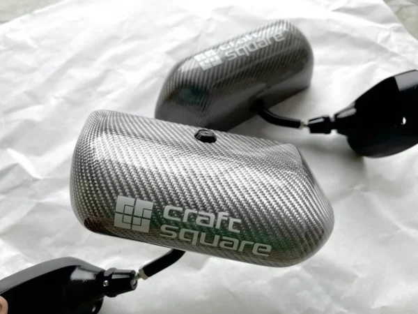 Craft Square Touring Competition Mirrors TCA-F/W Silver Carbon ...